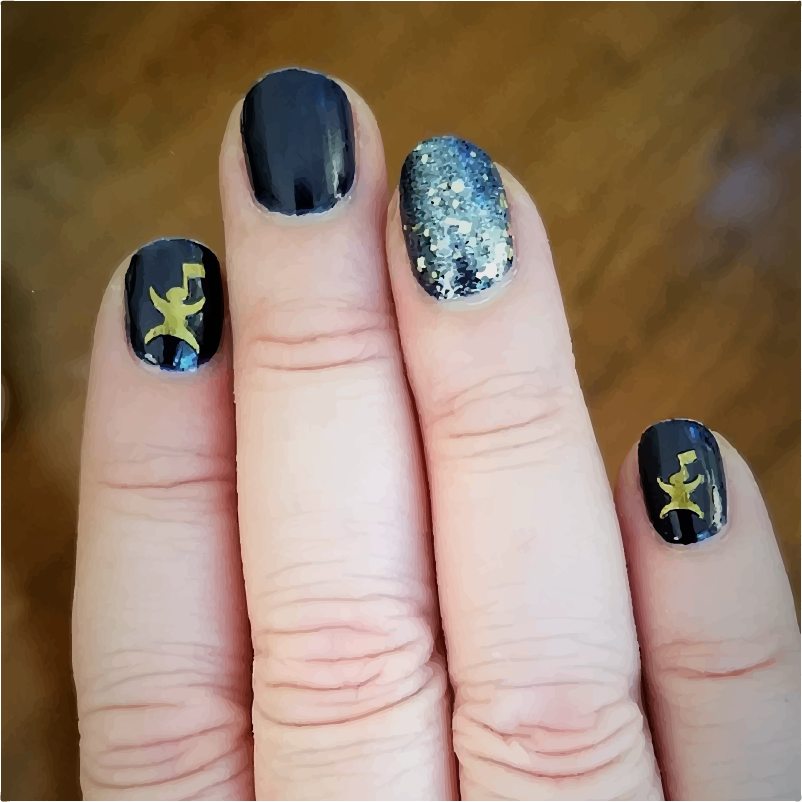 Vinyl Nail Decals – Logo Bling Designs